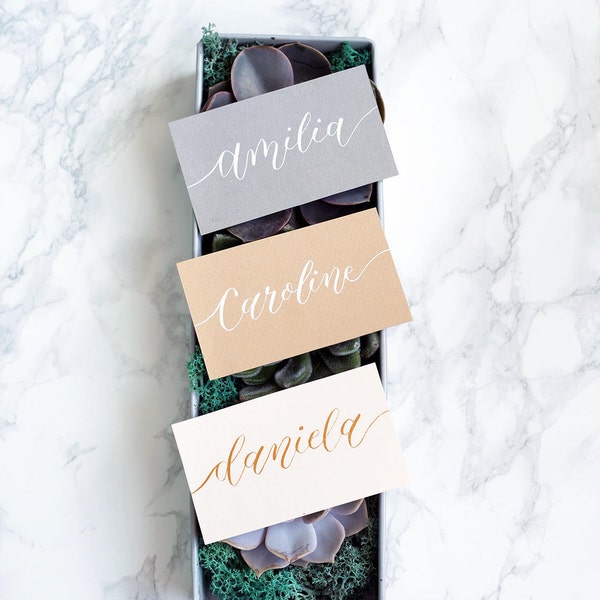 Flat Place Cards - Etsy UK