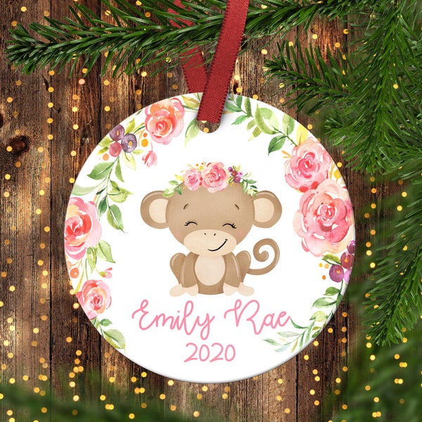 Monkey Ornament - Etsy
