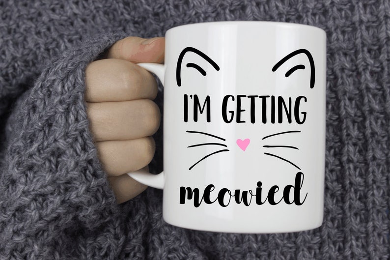 Engagement Meowied Gift - Etsy