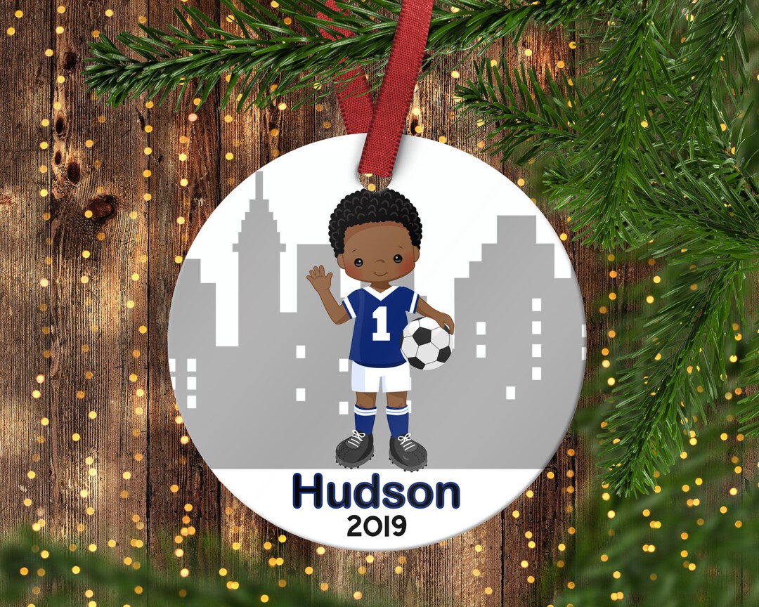Children's Soccer Christmas Ornament.soccer.children's Ornament ...