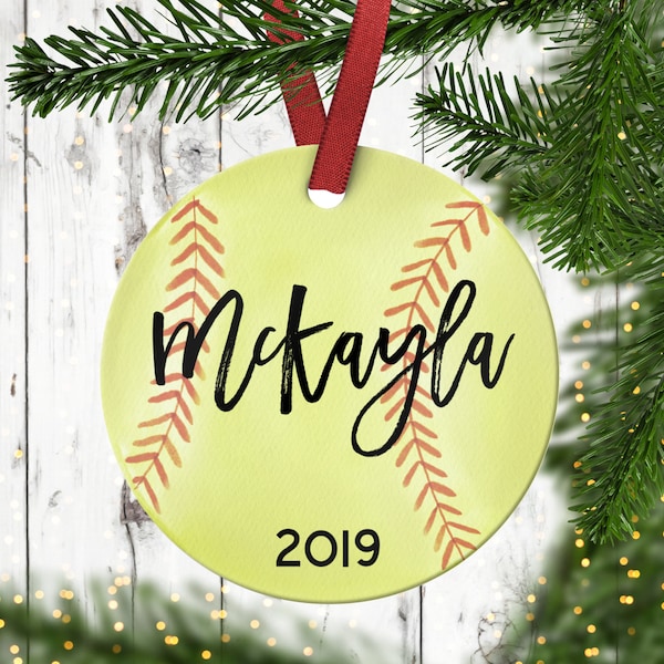 Softball Christmas - Etsy