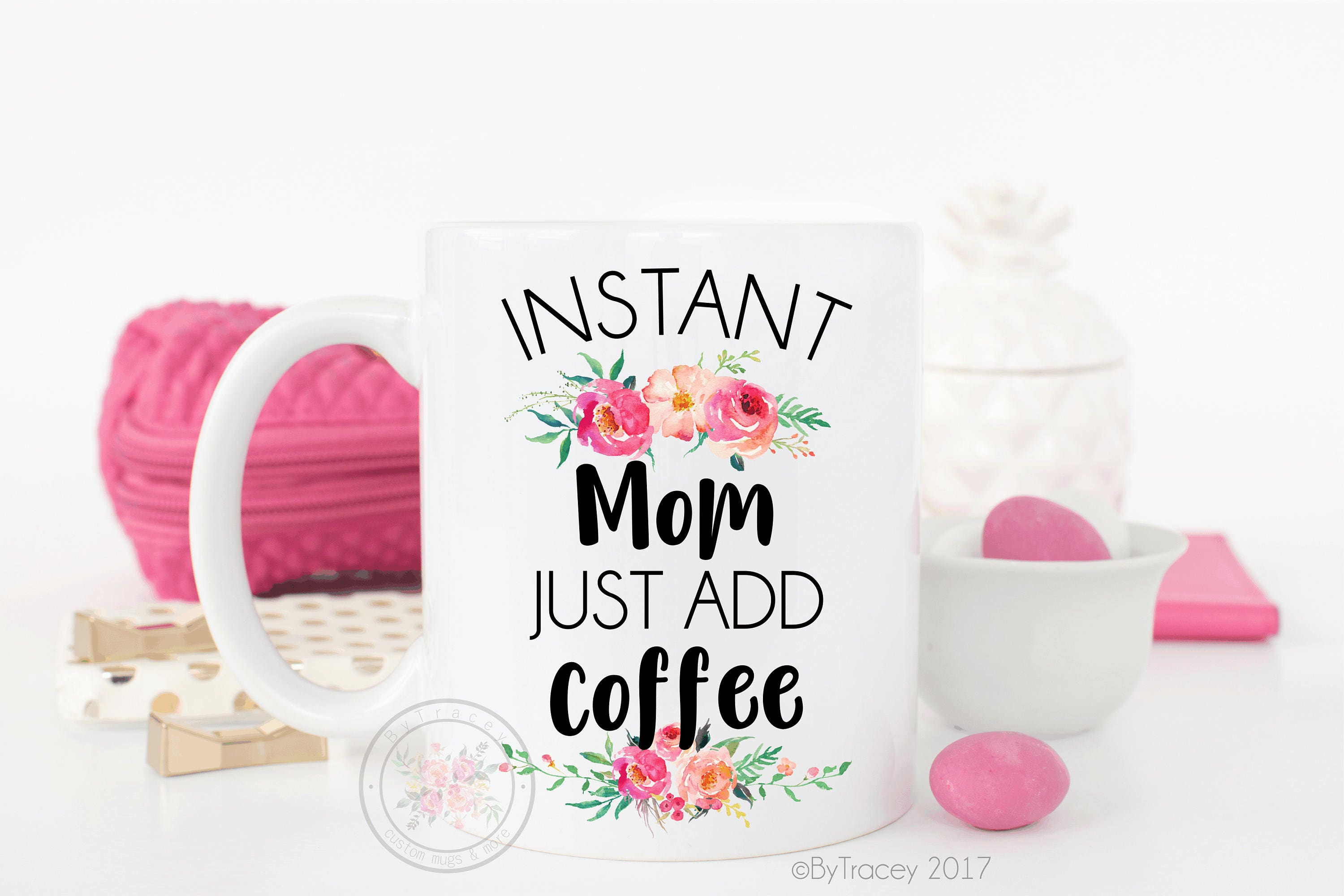 Instant Mom Just Add Coffee Mug - Etsy