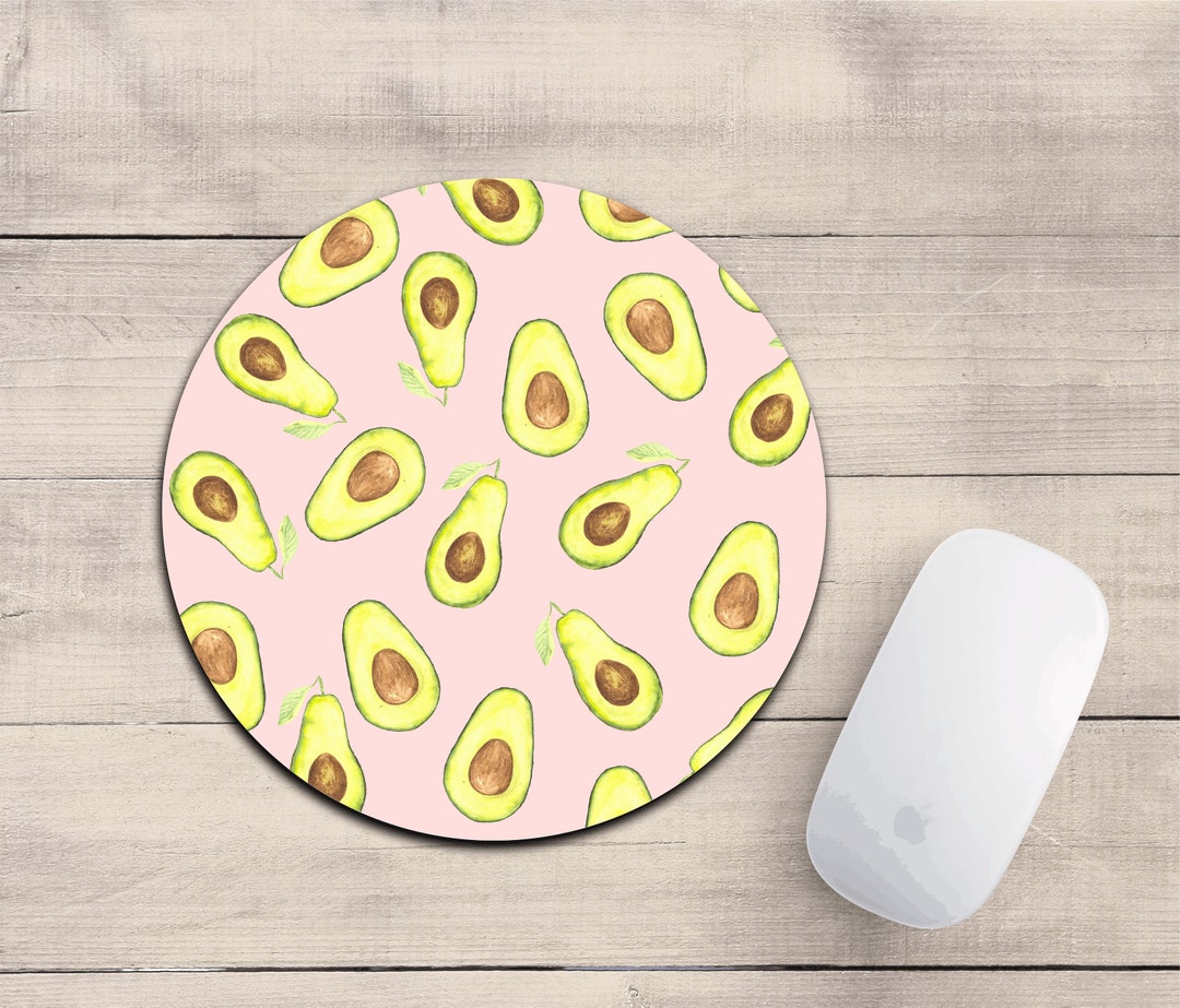 Avocado Mouse Pad/avocado/mousepad/desk Accessory/cute Mousepad/avocado ...