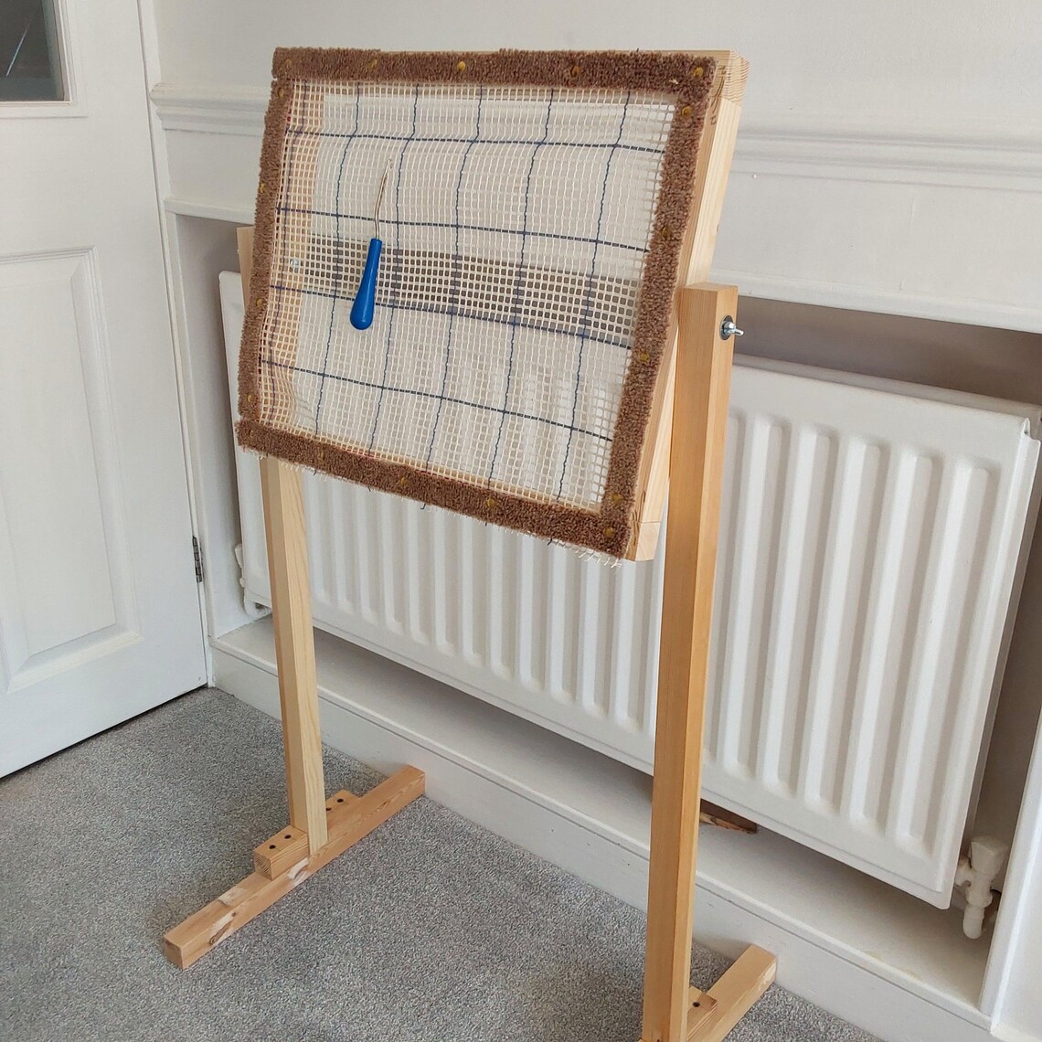 Rug Hooking Frame/ Punch Needle Frame 50 X 40cms and Stand KIT - Etsy