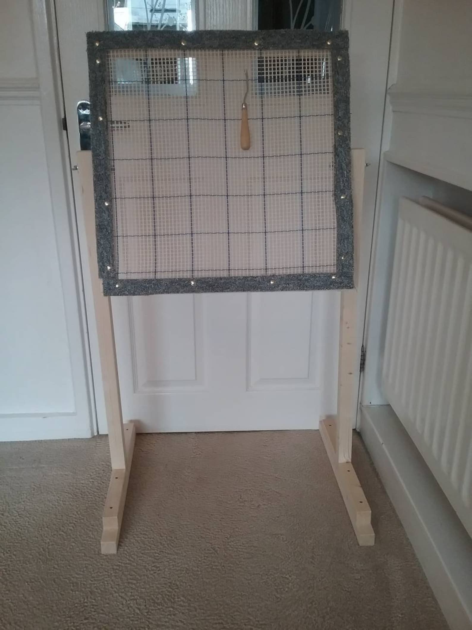 Rug Hooking Frame/ Punch Needle Frame and Stand KIT - Etsy