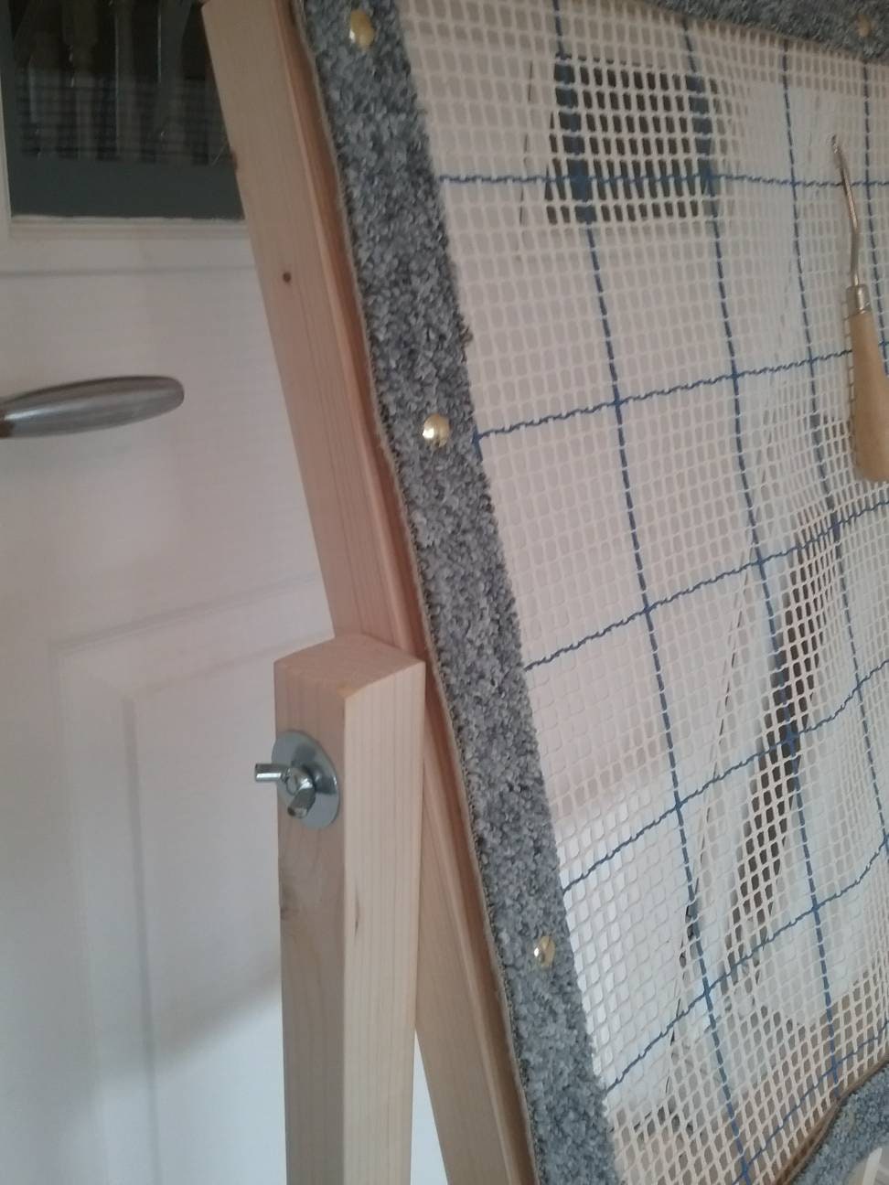 Rug Hooking Frame/ Punch Needle Frame and Stand KIT - Etsy