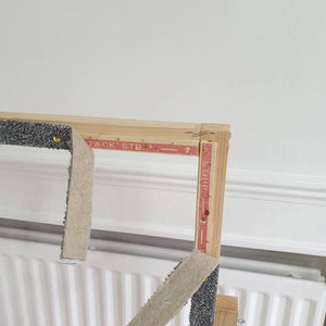 Rug Hooking Frame/ Punch Needle Frame 98 X 98 Cms and Stand - Etsy