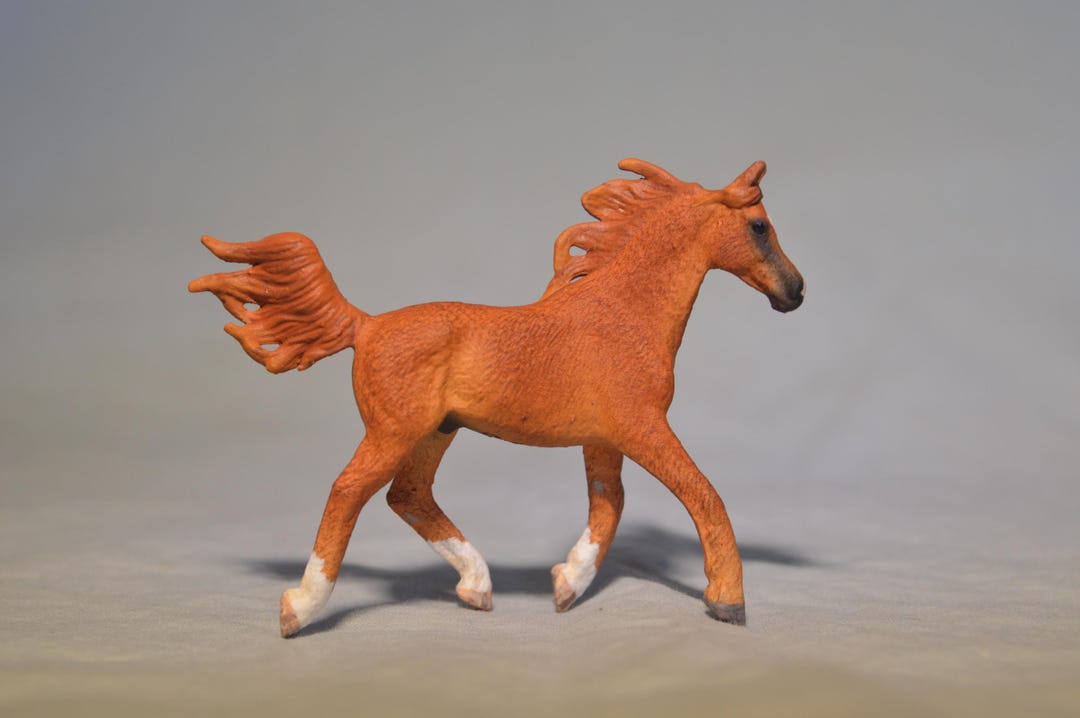 Custom Collecta Mini Arabian Stallion to Chestnut - Micro Mini Model ...