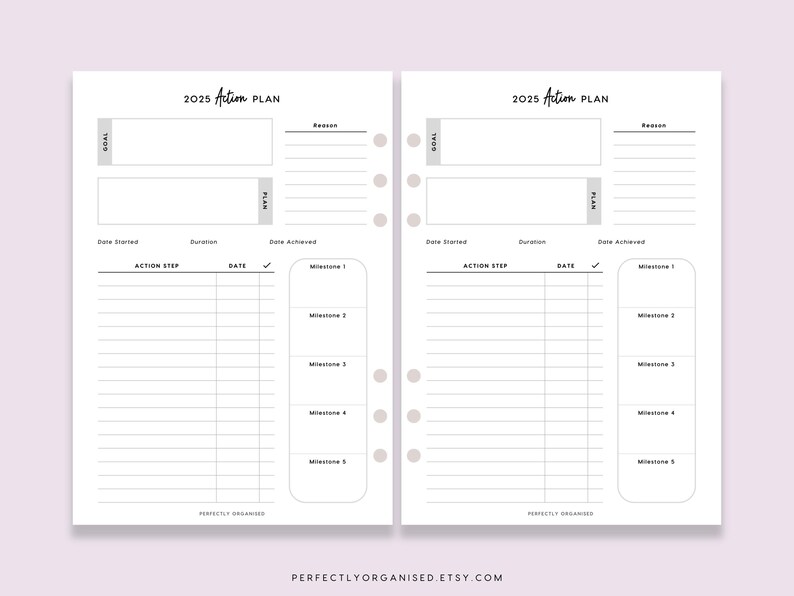 2025 Goal Planner | 2025 Goal Planning, 2025 Goal Pages, 2025 Goals ...