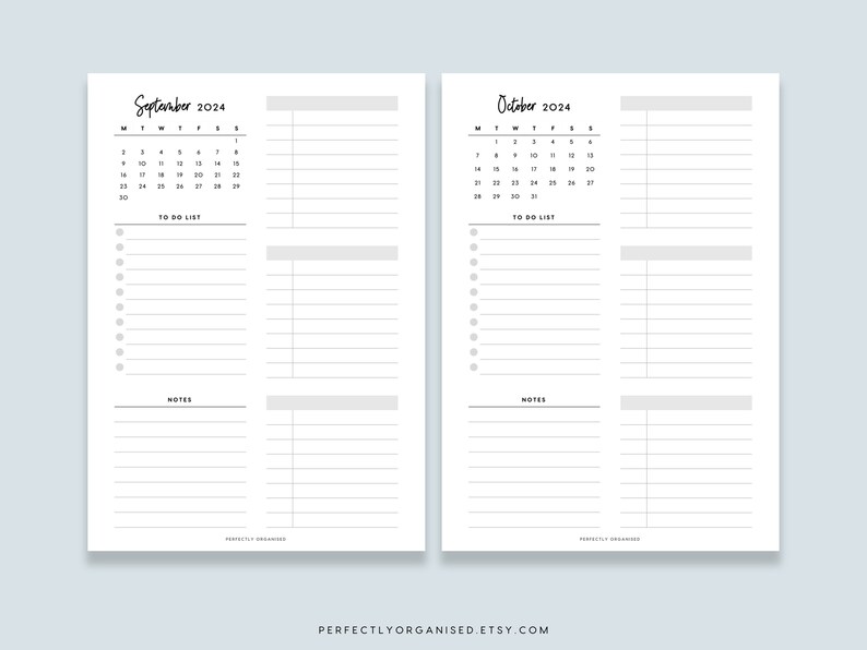 PRINTABLE 2024 Day on 1 Page 2024 Daily Planner, 2024 Daily Pages, 2024 ...
