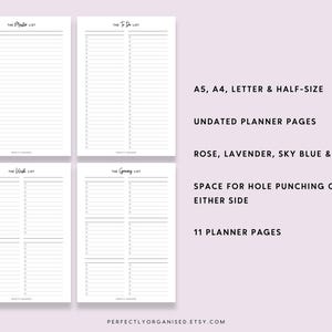 Ultimate List Bundle | to Do List, Shopping List, Grocery List, Wish ...