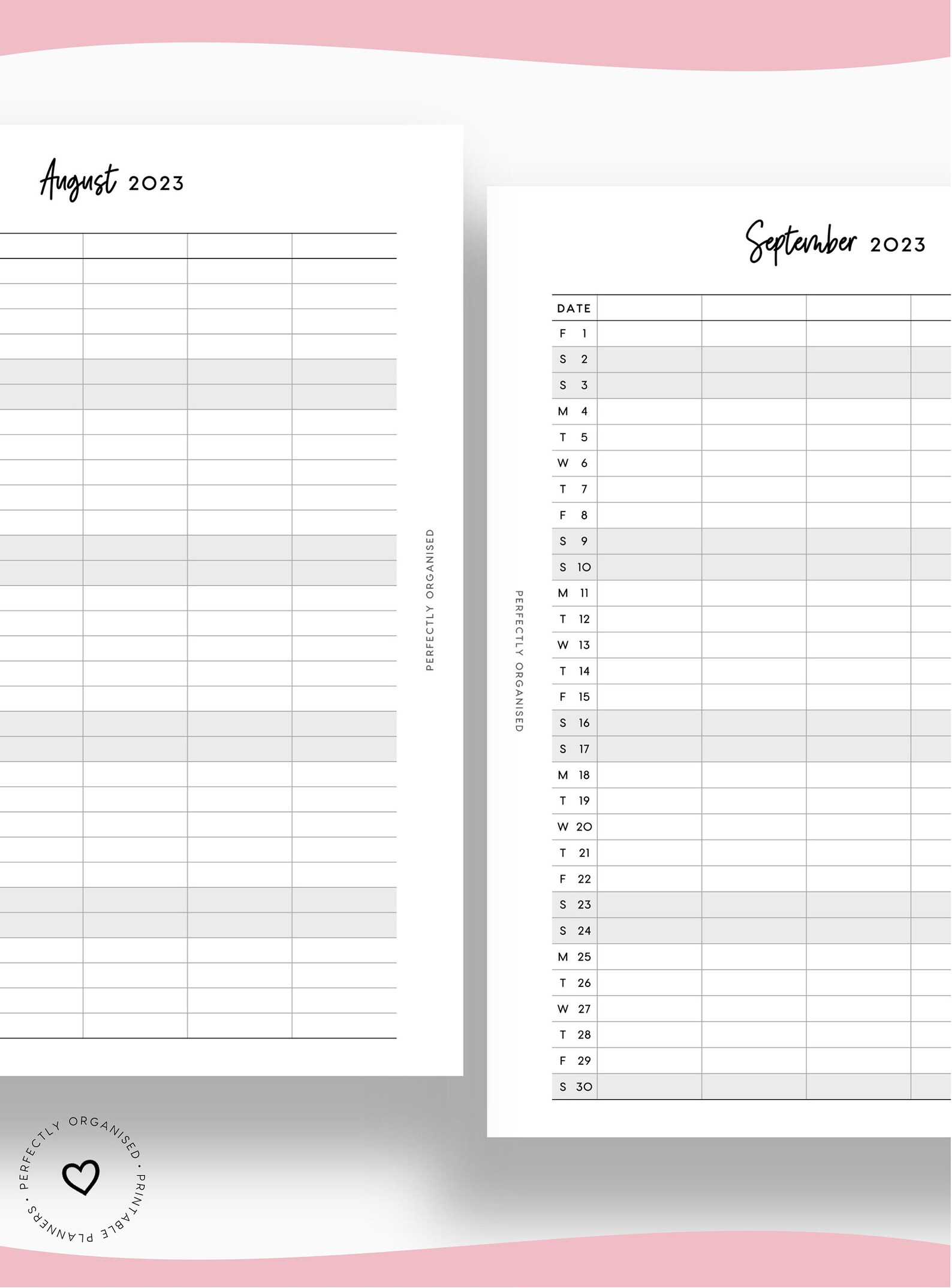 PRINTABLE 2023 Family Planner 2023 Family Calendar 2023 - Etsy UK