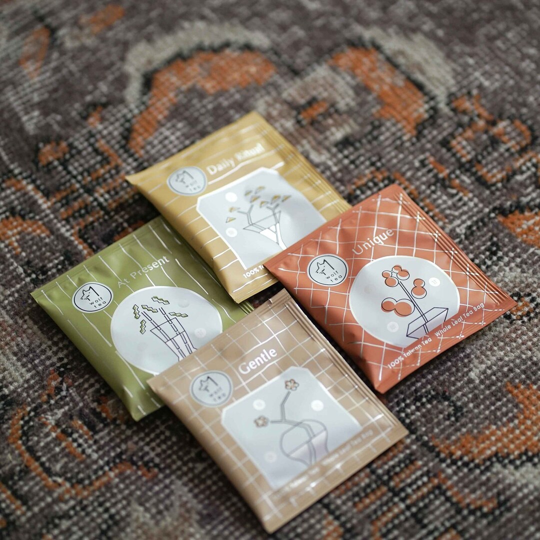 Tea Bags Experience Pack / Loose Leaf Tea Bags Sampler / Tea Sachet ...