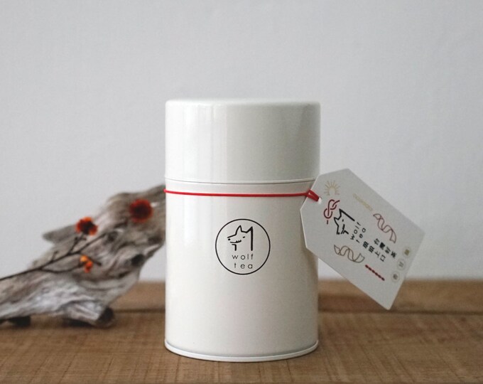 Wolf Tea Pink Canister / Tea Collection Honey Scented Black - Etsy