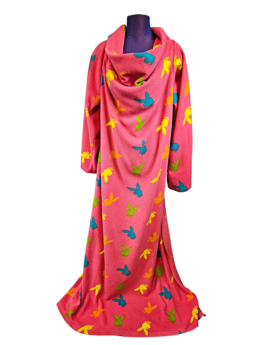 Rare Playboy Snuggie Blanket Hot Pink & Neon Playboy Bunnies One Size Unisex - Etsy