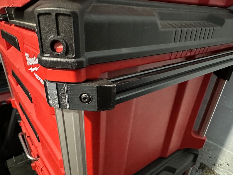 3D Printed Milwaukee Packout Accessory Bar Including 2 Clips | Use to ...