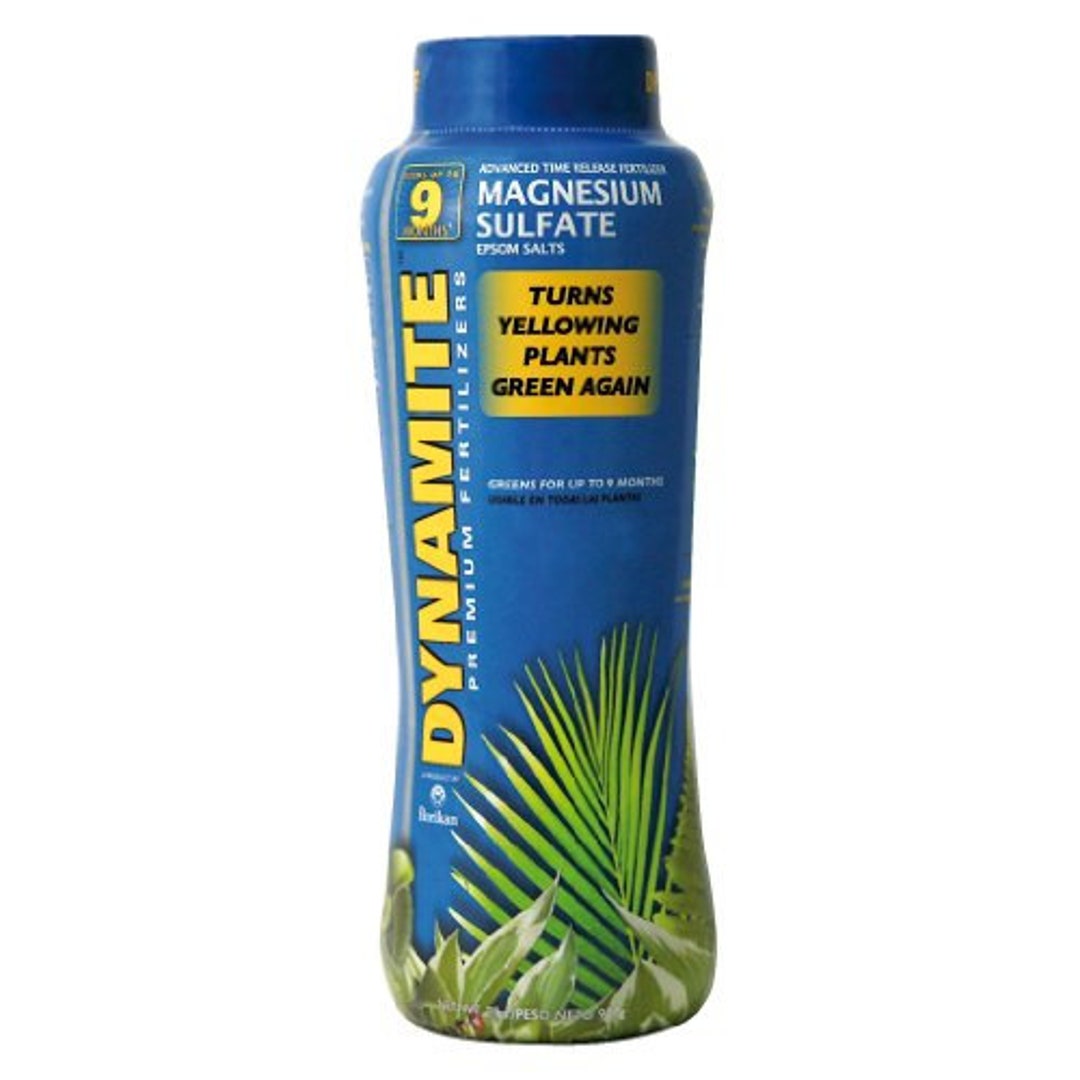 Black Gold Dynamite Magnesium Sulfate 9 Month Plant Food - Etsy