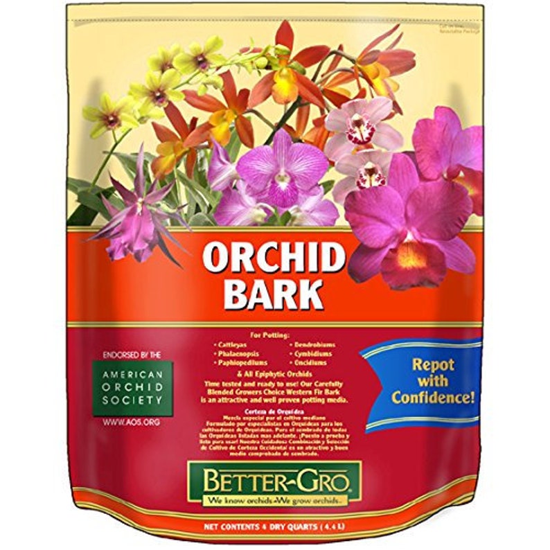 Sun Bulb Better Gro 4-Quart Orchid Bark | Etsy