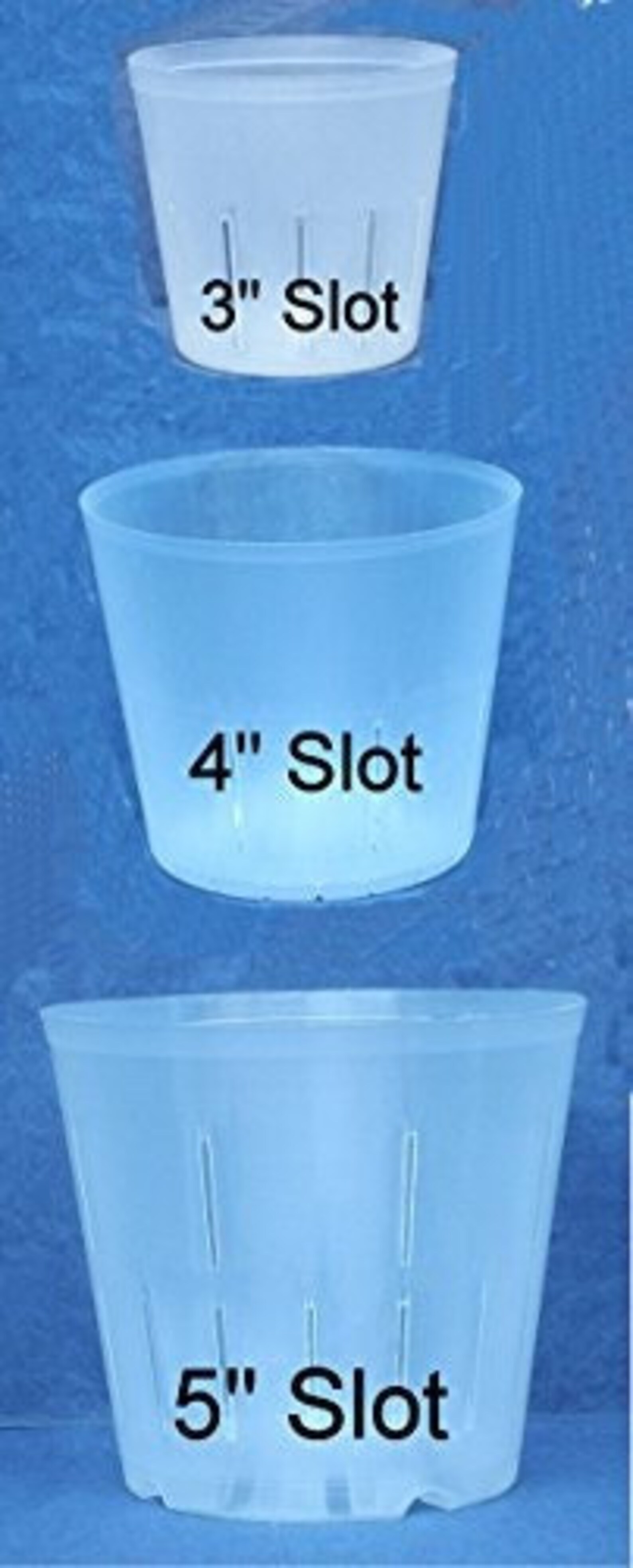 Clear Plastic Slot Pot for Orchids 3 Sizes - Etsy