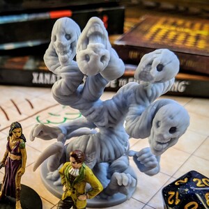 False Hydra 3D Printed Tabletop Monstrosity Perfect for D&D, Call of ...