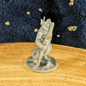 Catfolk Druid | 3D Printed Resin Tabaxi | Great for Dungeons and ...