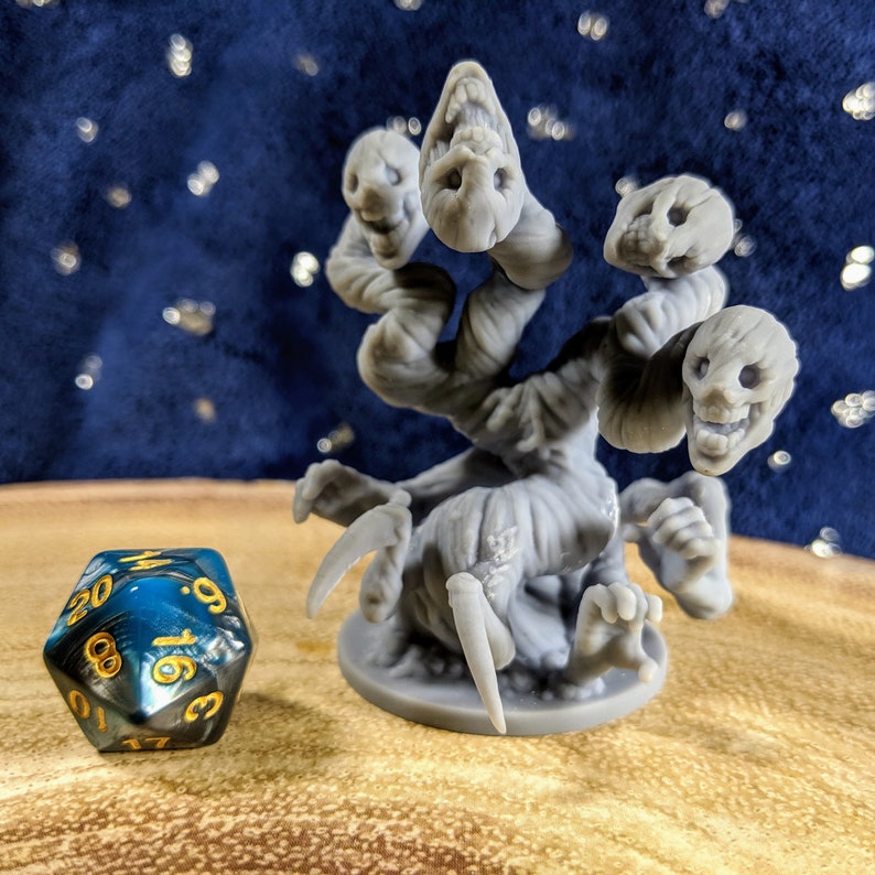False Hydra 3D Printed Tabletop Monstrosity Perfect for - Etsy