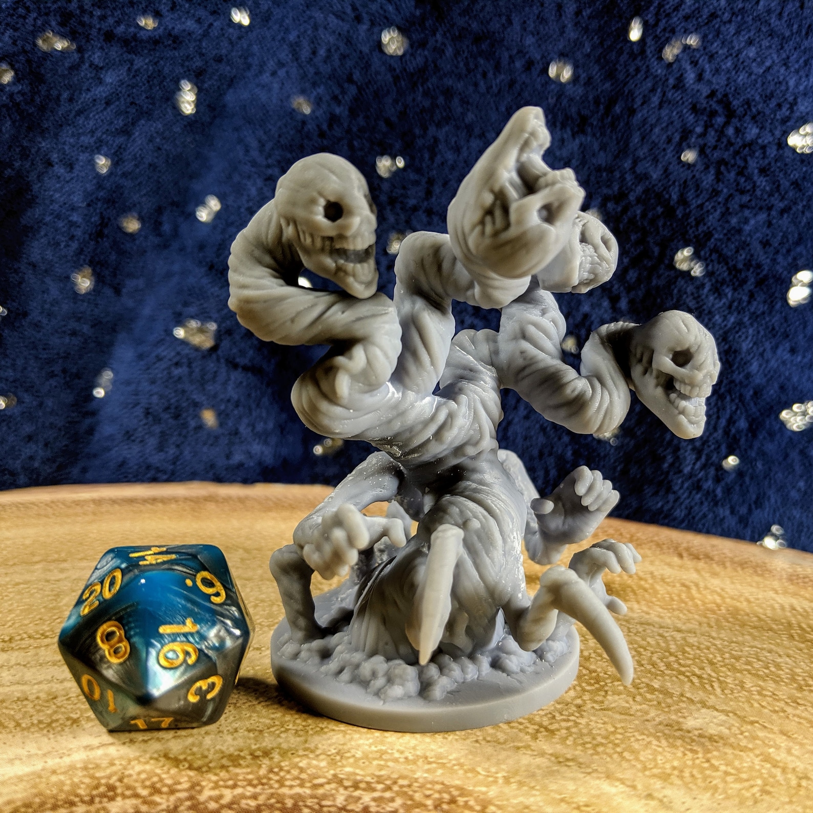 False Hydra 3D Printed Tabletop Monstrosity Perfect for - Etsy
