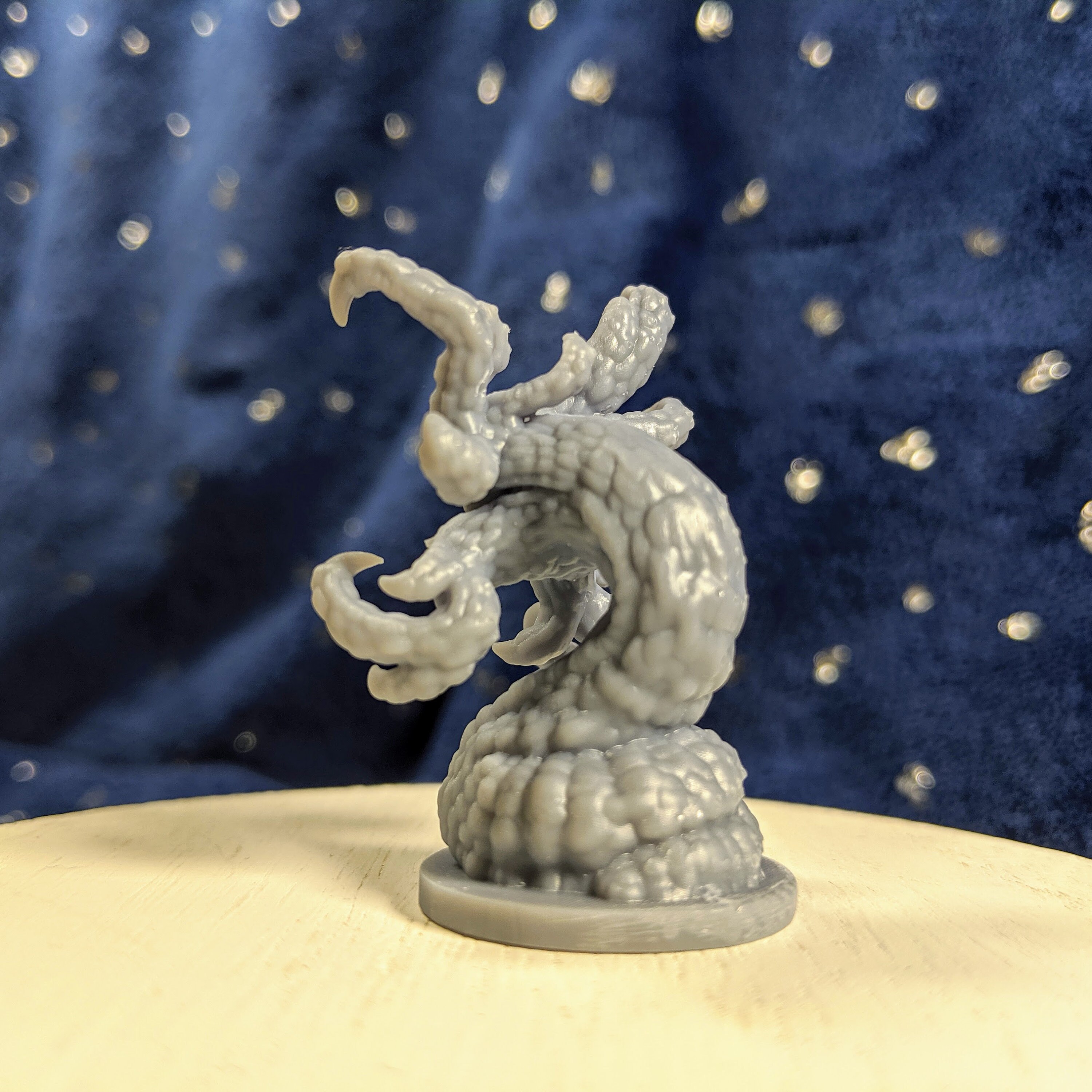 Grick Miniature 3D Printed Tabletop Monster Great for D&D | Etsy