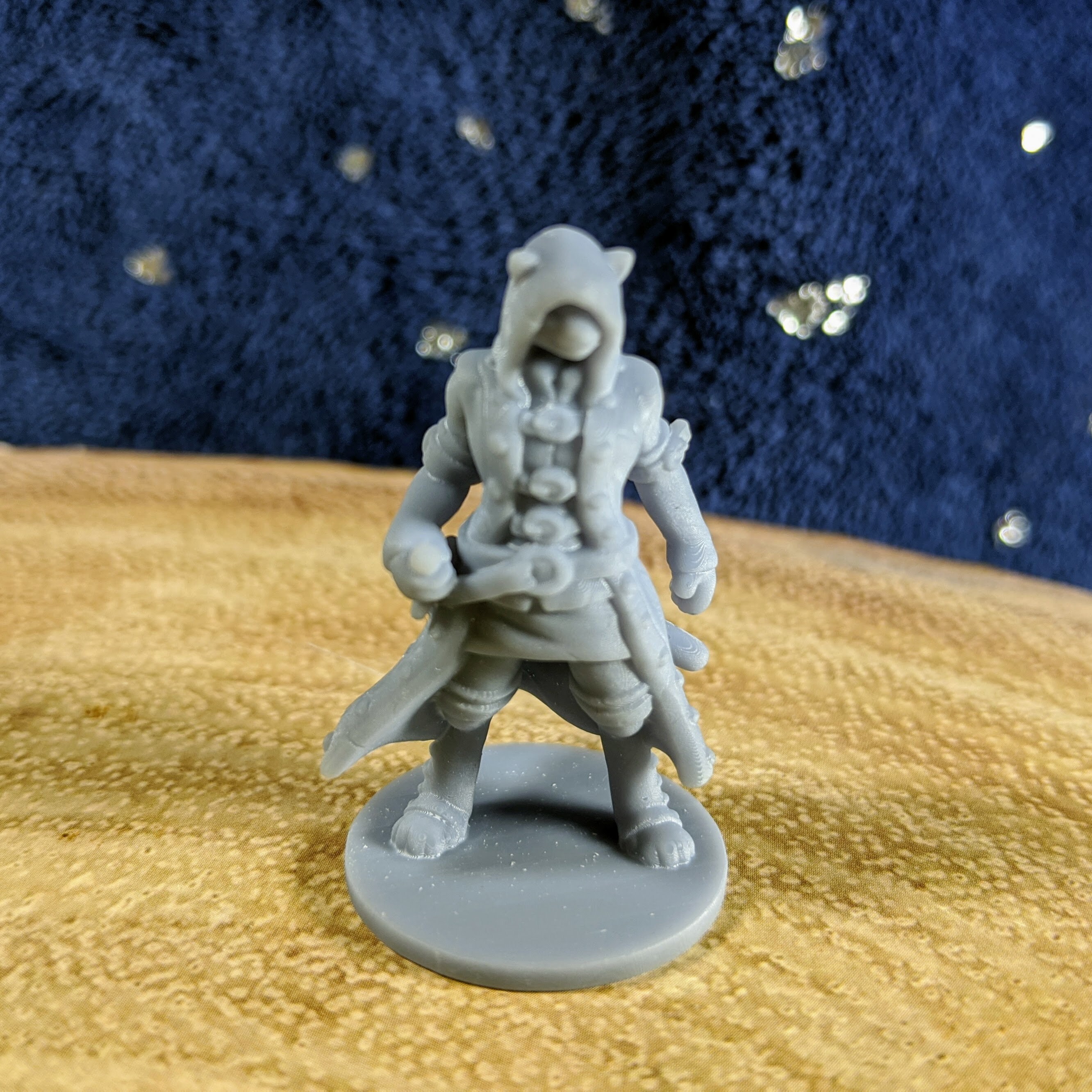 Catfolk Rogue Miniature 3D Printed Tabletop Tabaxi Great | Etsy