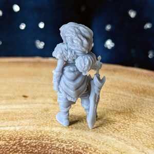 Female Goliath Barbarian | 3D Resin Printed RPG Giantfolk | Perfect for Tabletop Roleplaying ...
