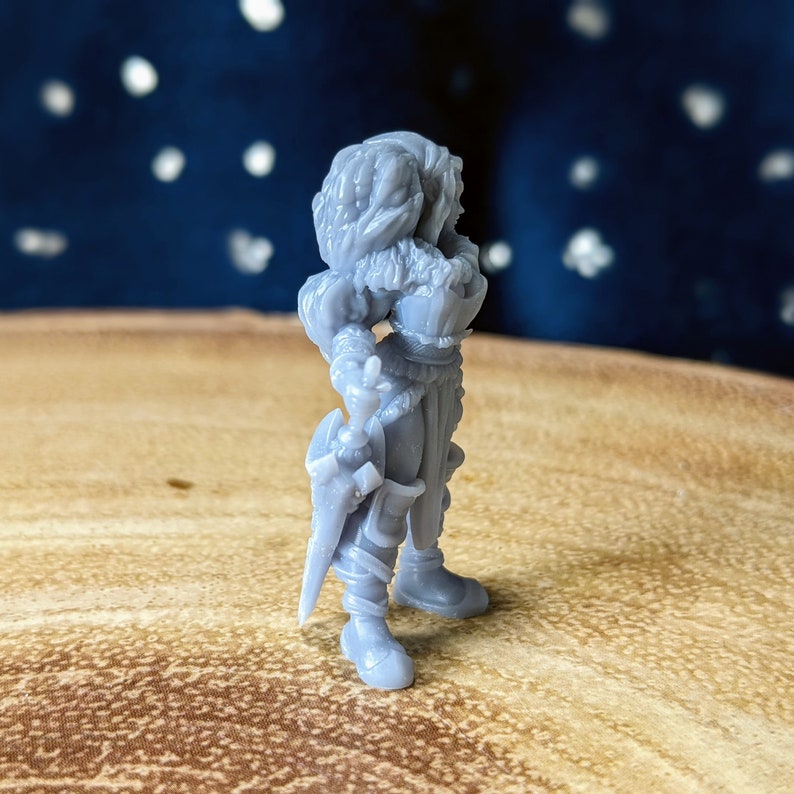 Female Goliath Barbarian 3D Resin Printed RPG Giantfolk - Etsy