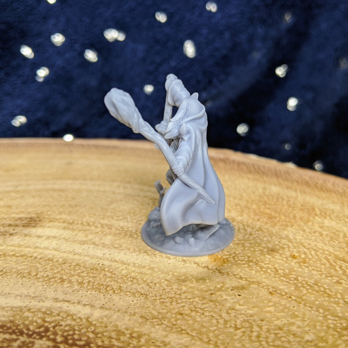 Human Necromancer 3D Printed Resin Miniature Great for | Etsy