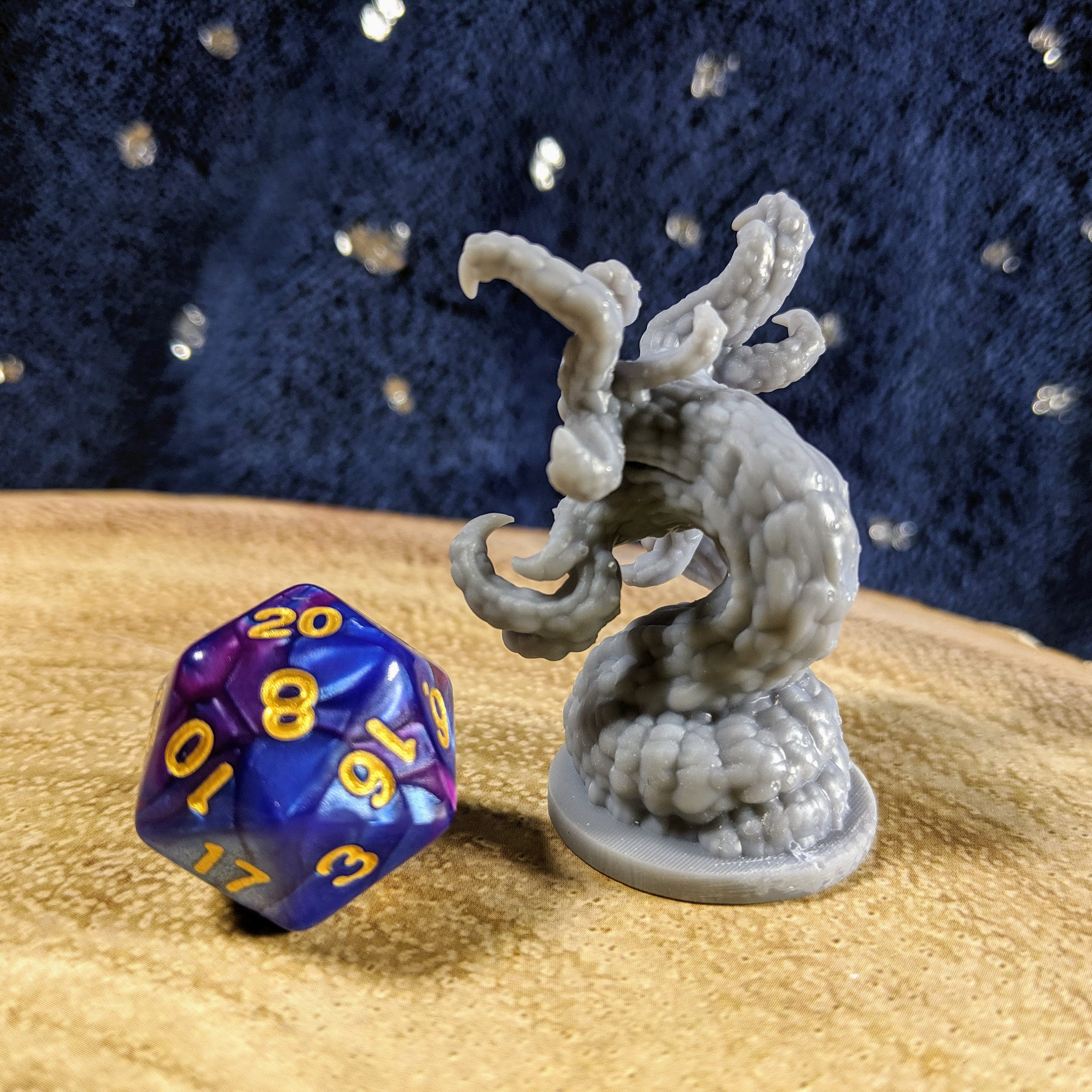 Grick Miniature 3D Printed Tabletop Monster Great for D&D | Etsy