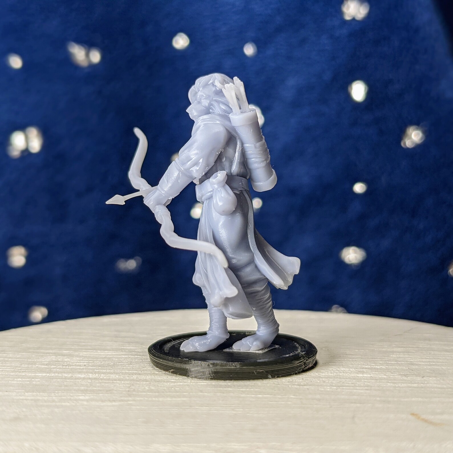 Leonin Ranger With Bow 3D Printed Tabletop Tabaxi Great - Etsy