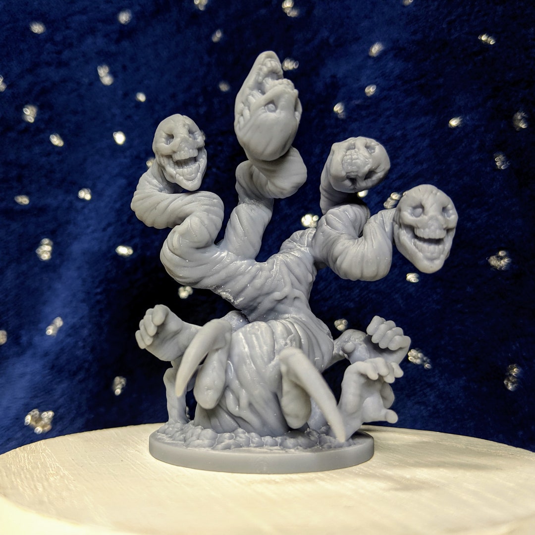 False Hydra 3D Printed Tabletop Monstrosity Perfect for D&D, Call of ...