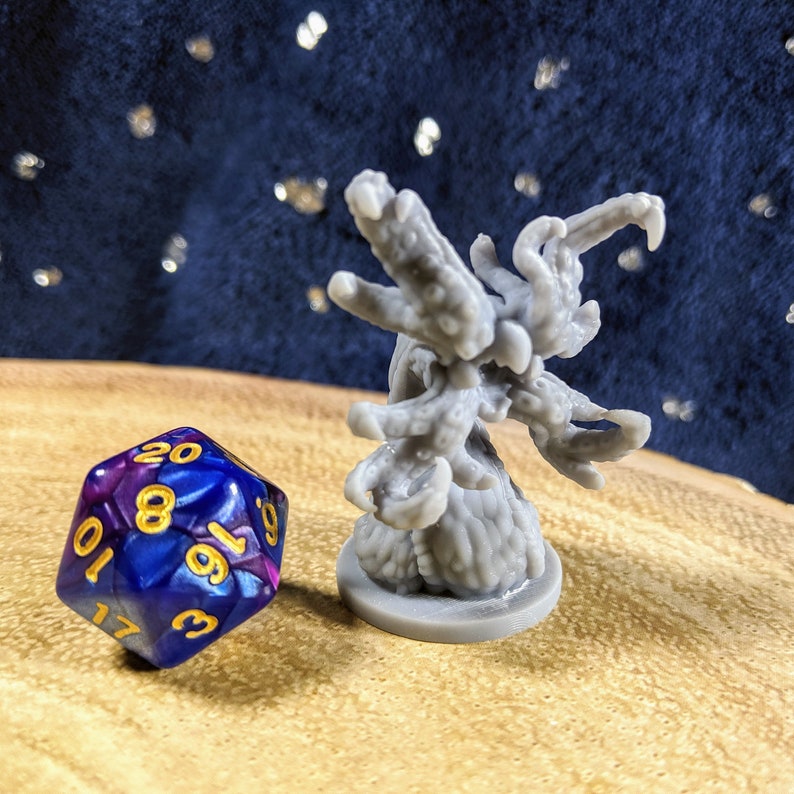 Grick Miniature 3D Printed Tabletop Monster Great for D&D - Etsy