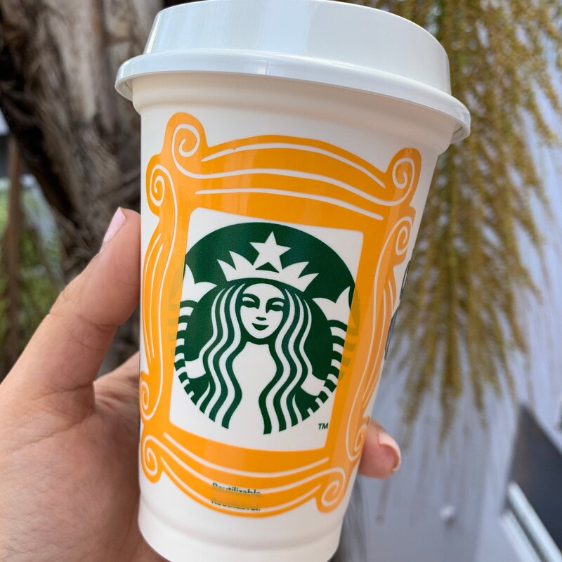 Friends Starbucks Cup - Etsy