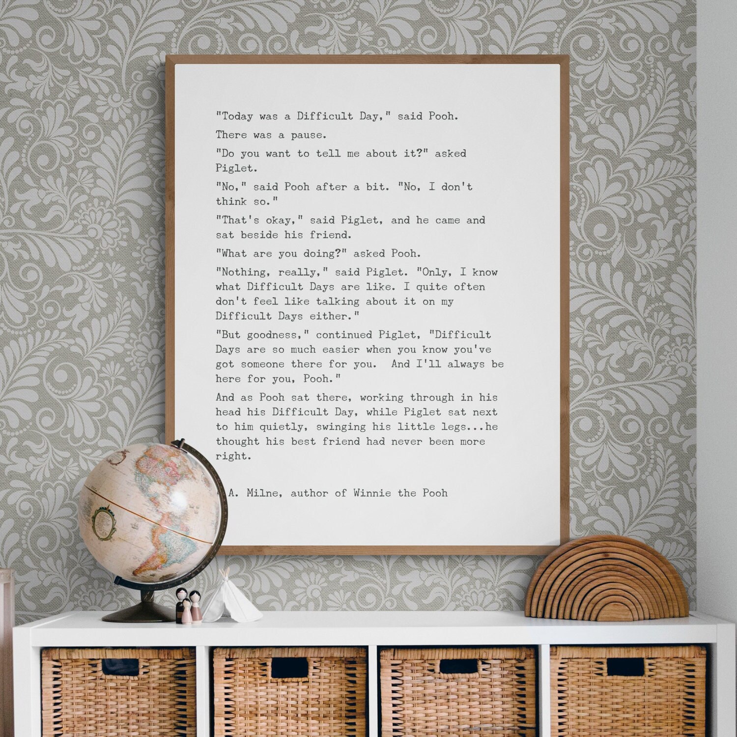 Winnie the Pooh's Difficult Day: A Heartwarming Gift for Someone Going ...