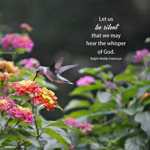 Hummingbird Scripture Wall Art - Christian Canvas, Print or ...