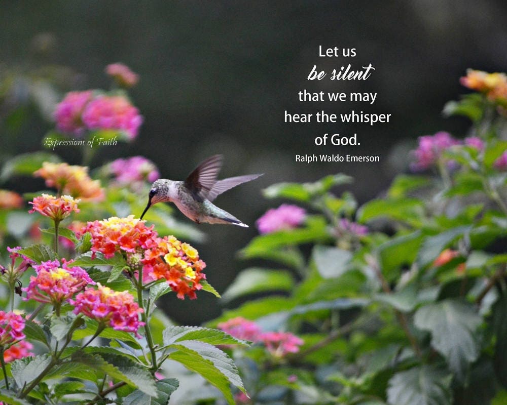 Hummingbird Scripture Wall Art Christian Canvas, Print or Inspirational ...