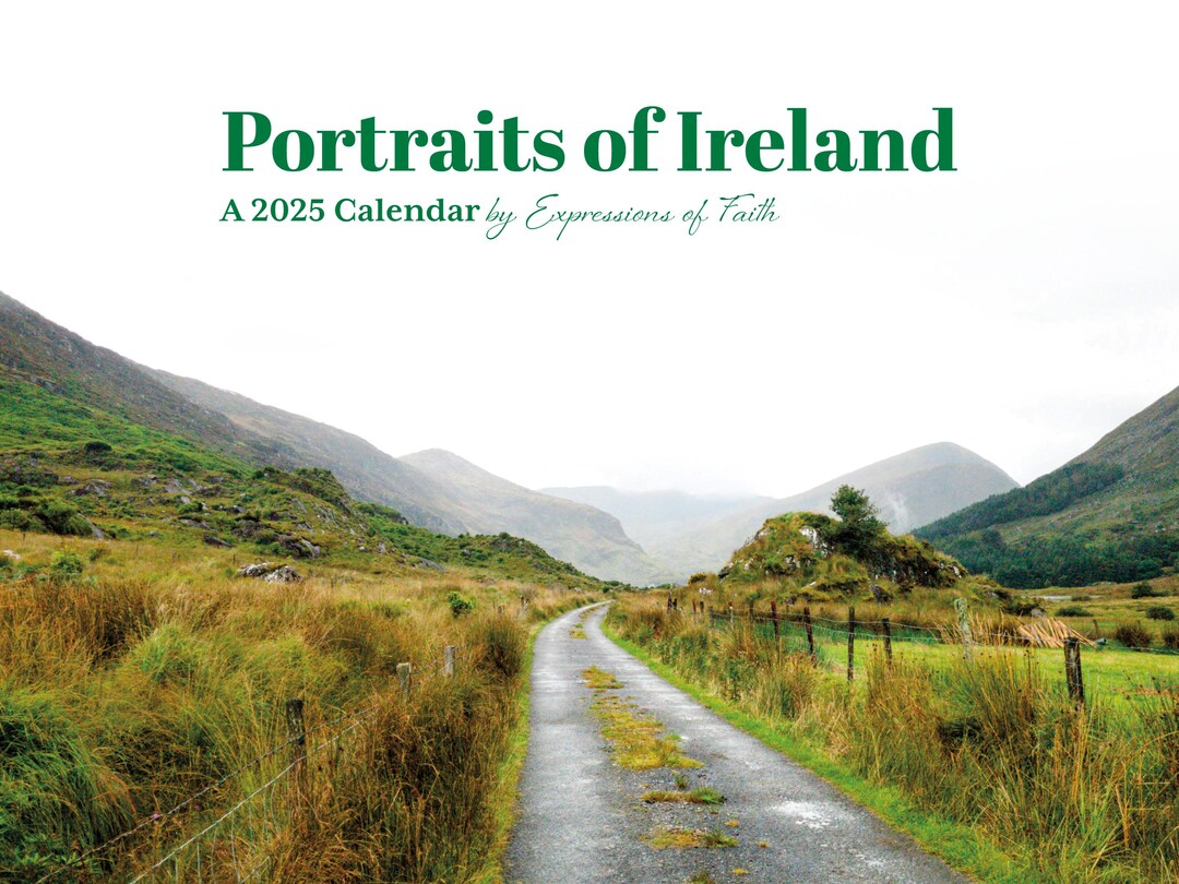 2025 Landscape Calendar Printable Ireland Photography Calendar Digital ...