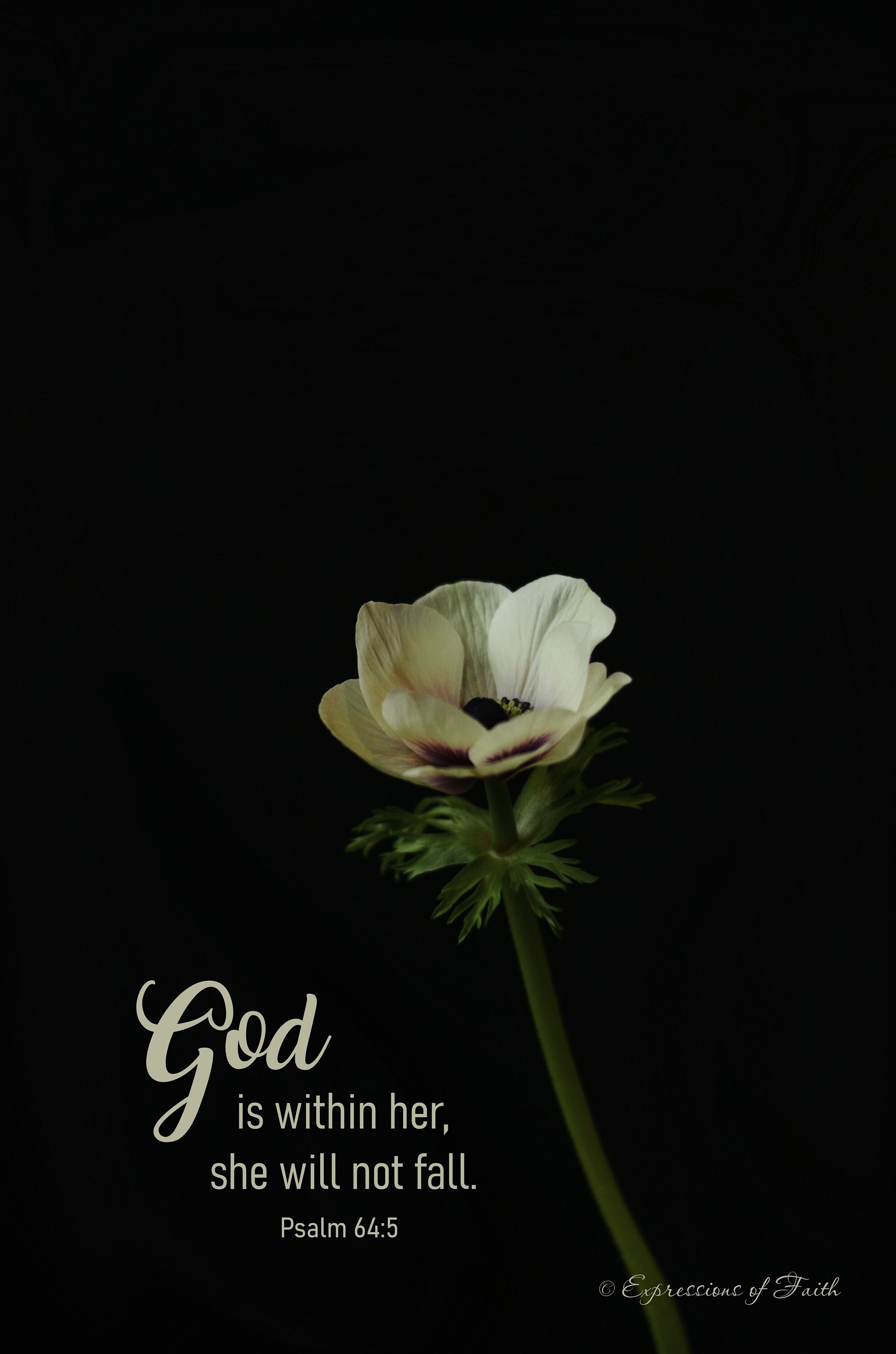 God is Within Her Scripture Wall Art, Christian Home Decor, Scripture ...