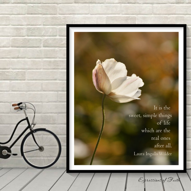 Inspirational Wall Art Photography Minimalist Wall Art Wood | Etsy