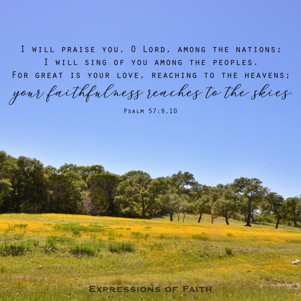 Large Oversized Scripture Wall Art - Etsy