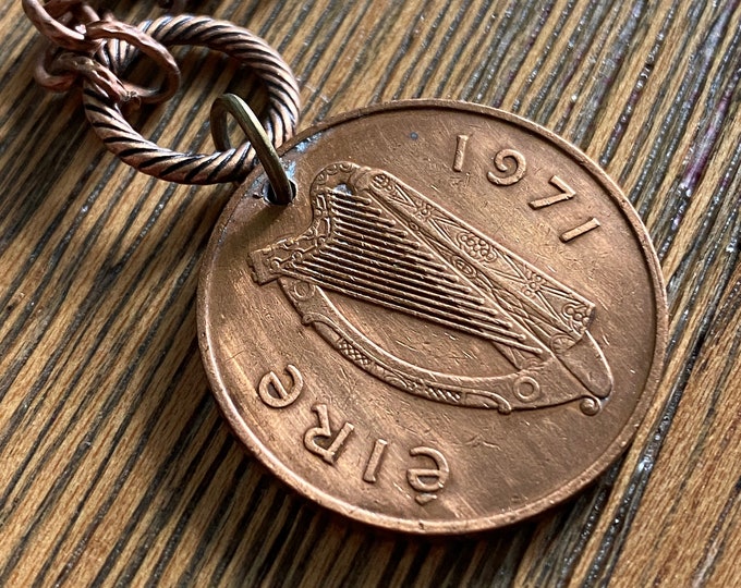 1971 Irish 2P Coin Necklace. BOGO Free - Sellers Choice - Etsy
