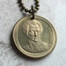 GREECE 2000 GREEK Eaahnikh Ahmokpatia Coin Pendent on a 24 Inch Chain ...