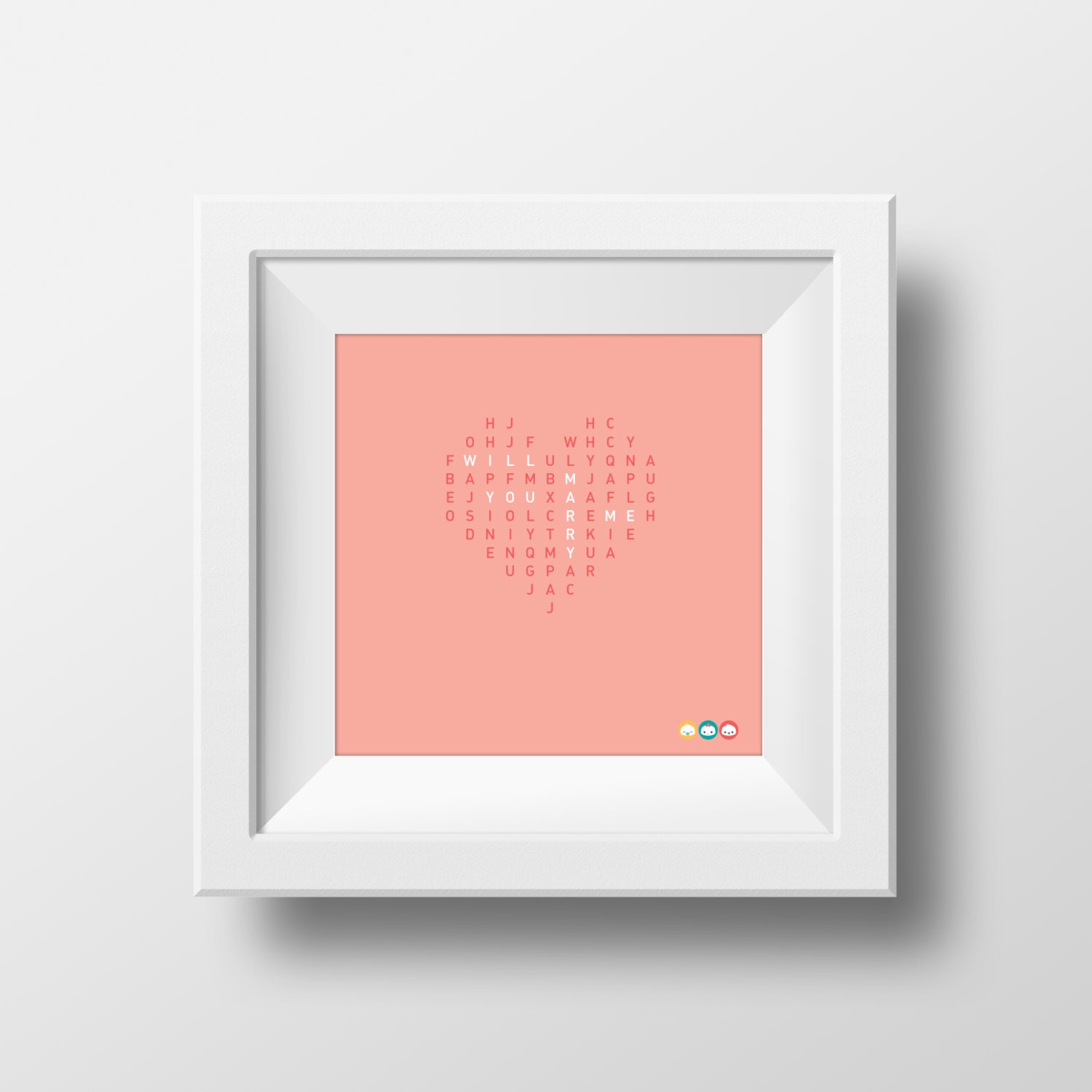 Wordsearch Poster / Art Frame / Card Personalised Gift - Etsy
