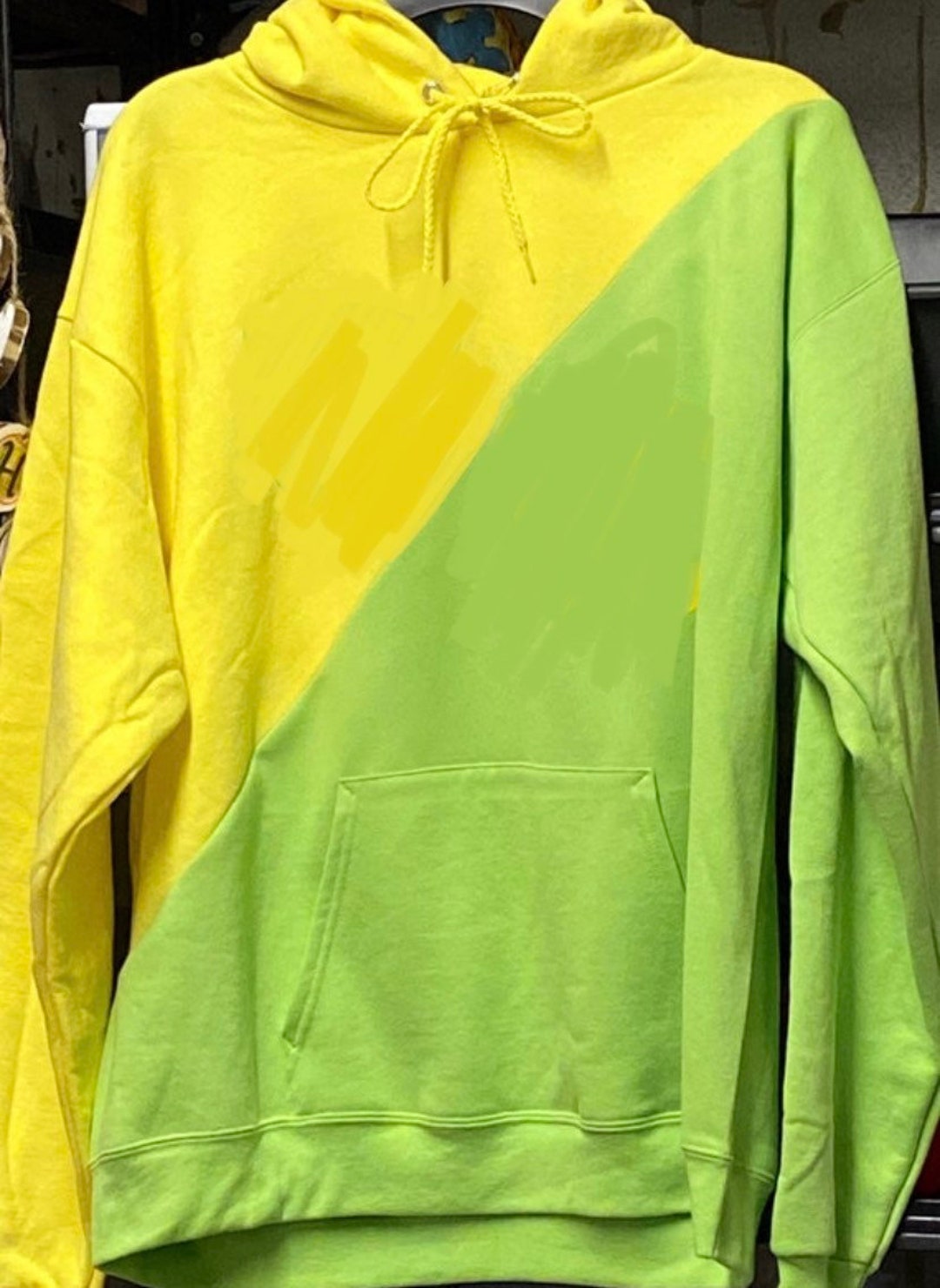 Two Color Hoodie - Etsy