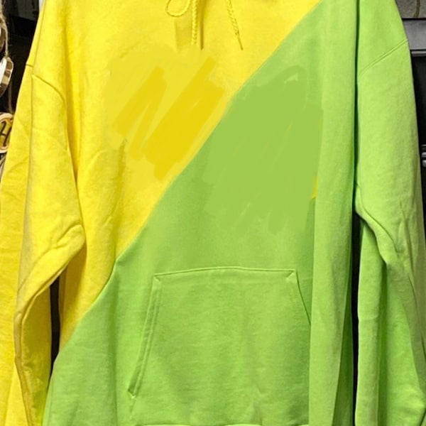 Two Color Hoodie - Etsy
