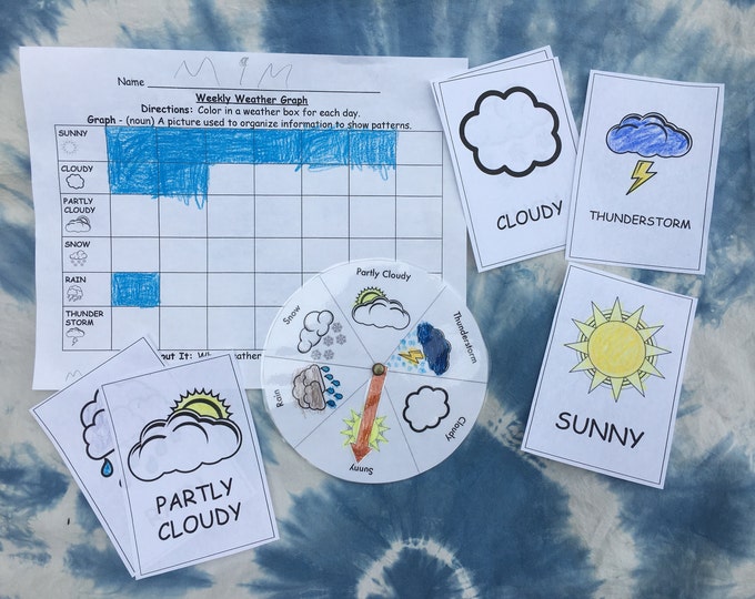 Science Activities : Weather Unit for Kindergarten, First Grade and ...